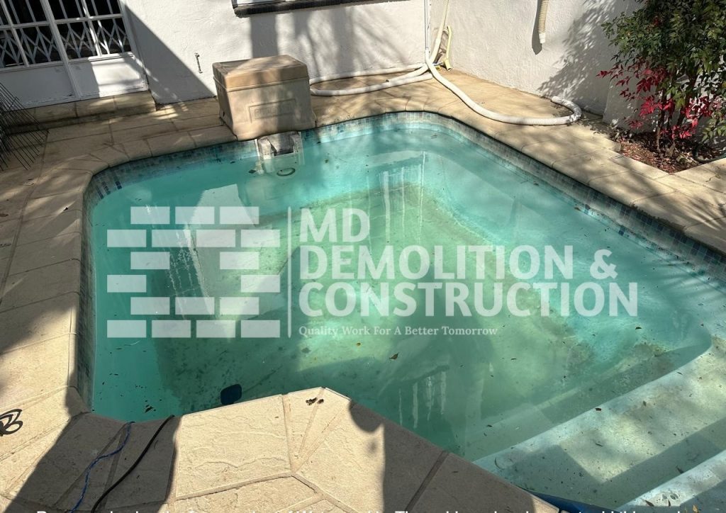 Swimming Pool Removal in Johannesburg - MD Demolition And Construction